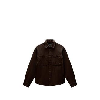 Napapijri Chemise droite en velours c&ocirc;tel&eacute;