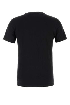 Emporio Armani Stretch Cotton T-Shirt - Black