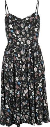 Rock Rebel by EMP Femme Robe avec Bretelles Ajustables XL