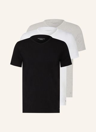 Tommy Hilfiger 3er-Pack V-Shirts schwarz