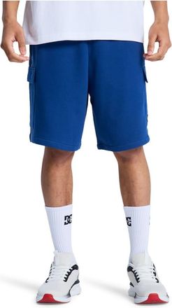 DC Flow Down - Short molletonn&eacute; - Bleu fonc&eacute;