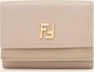 Fendi Geldb&ouml;rse Mini Trifold Ff grau