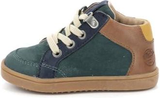 Aster Woucity, Sneakers Hautes Gar&ccedil;on, Vert Fonce, 32