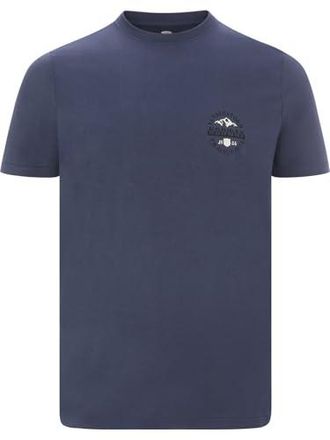 Jan Vanderstorm Homme T-Shirt Ingefrerk Bleu, 4XL (XXXXL) - 68/70