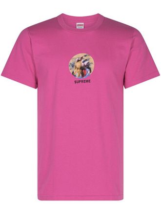 SUPREME t-shirt Miss Piggy - Rose
