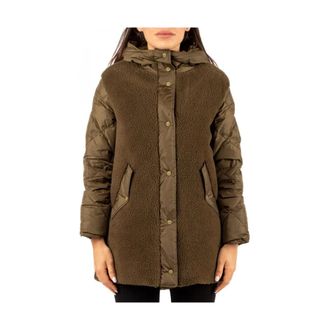 Herno Femme, Manteaux, Vert, Taille: 42 FR Piumino