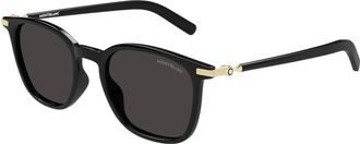 Montblanc Montblanc, Homme, Accessoires, Noir, Taille: 50 MM Mb0460S Lunettes de soleil