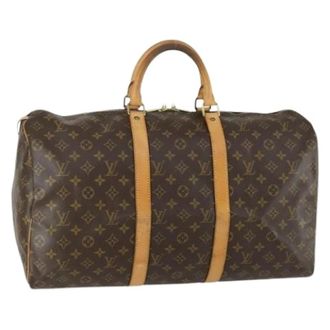 Louis Vuitton unisex, Pre-owned, Brun, Taille: ONE Size Sac Week-end Vintage Pre-owned