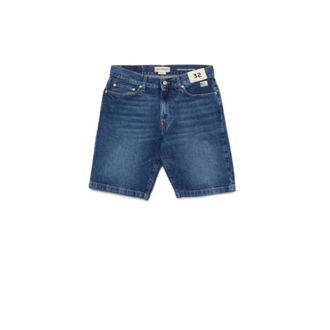 Roy Rogers Bermuda in Tela Denim - - Shorts - Herren - Blau - W33