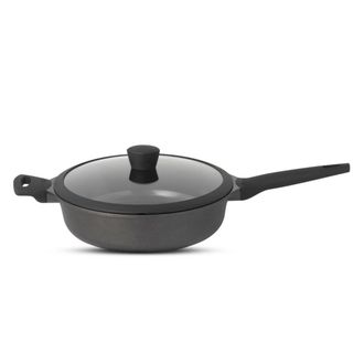 Sola Saut&eacute;pfanne mit Deckel Ceramic Deluxe - Induktionsgeeignet - Keramische Antihaftbeschichtung - &oslash; 28 cm