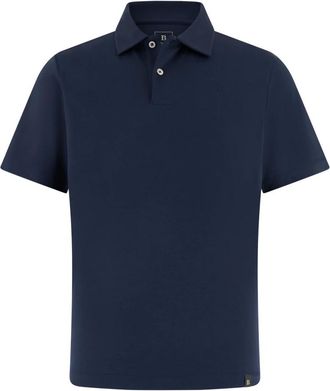 Boggi Milano Homme, Tops, Bleu, Taille: M Polo Boutonn&eacute; Pima Interlock