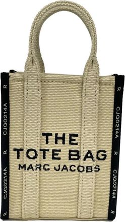 Marc Jacobs Femme, Sacs, Beige, Taille: ONE Size The Jacquard Mini Tote Bag