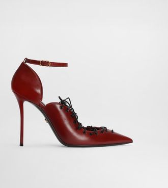 Dolce & Gabbana Pumps Aus Kalbsleder - Frau Collection Rot 38.5