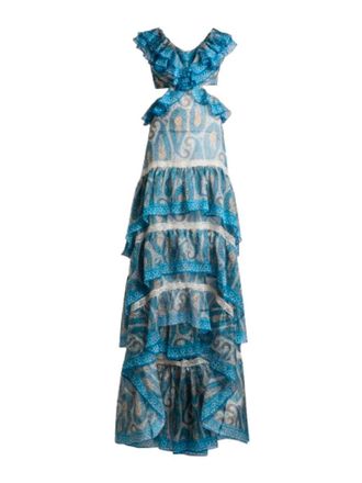 Etro Maxikleid - Blau