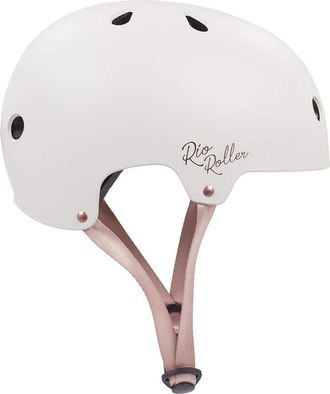 Rio Roller Rose Helmet Skateboard-Helm, Unisex, f&uuml;r Erwachsene, (Cream), 57-59 cm