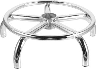 Hemobllo Healeved Drehbarer Stuhlfu&szlig; aus Aluminiumlegierung 35cm mit Bodenplatte Robustes Ersatz Stuhlgestell f&uuml;r Gaming und B&uuml;rost&uuml;hle Neigungsverstellmechani