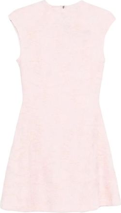 Rotate Rotate Birger Christensen, Femme, Robes, Rose, Taille: 36 FR Mesh Floral Short Dress