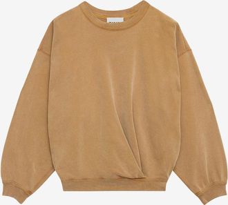 Isabel Marant Sweatshirt Sauria - Femme - Caramel - Taille 38 - Marant &Eacute;toile