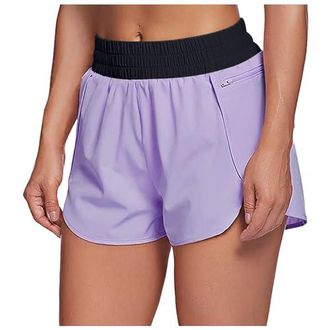 Generic Short Femme Decontract&eacute; De Trail &Eacute;lastique Rembourr&eacute; Basketball Blanche Jersey Entra&icirc;nement Plus Brut Transpirant Roi Polyester Turquoise Droit Am&eacute;ric