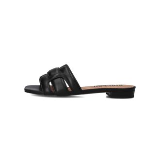 Bibi Lou Schwarze Sommer-Slides im modernen Stil - - Shoes - Damen - Schwarzk - 40 EU