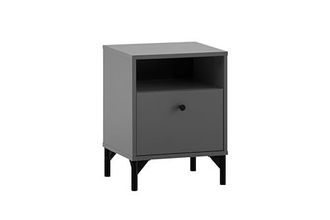 Schildmeyer Nachttisch Smash 156492, anthrazit, 40,3 x 33 x 53,2 cm