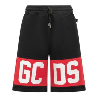 GCDS Band Logo Sweatshorts - - Shorts - Herren - Schwarzk - 2XL
