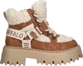 Buffalo Aspen Com Mid Warm - Femme - Chaussures - Brun - Taille: 38 EU