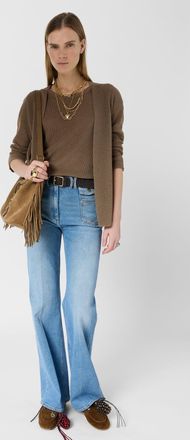 Gerard Darel Gilet en maille iris&eacute;e - LORINA - Cigare