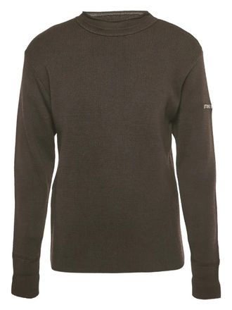 Stone Island pull c&ocirc;tel&eacute; en cachemire - Marron