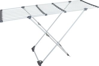 KASANOVA W&auml;schest&auml;nder ausziehbar grau, 108-190x94x57 cm grau