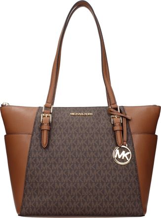 Michael Kors braune Leder-Umh&auml;ngetasche