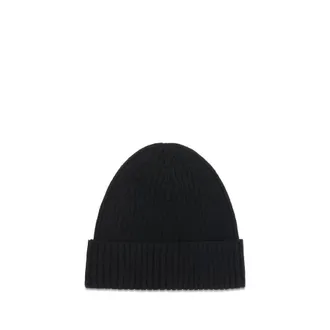 Maison Kitsun&eacute; MAPW06103KT1022P199BB Beanie - Black