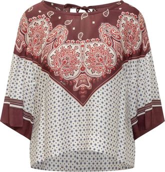 Pinko Pinko, Femme, Blouses et Chemises, Multicolore, Taille: 46 FR Betsy Blouse