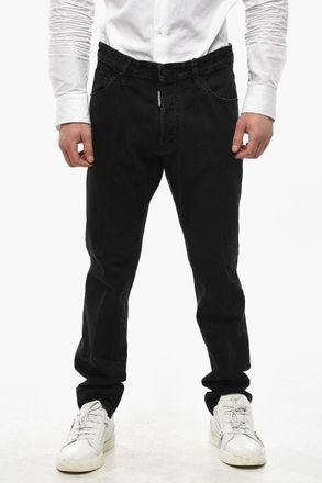 Dsquared2 Cool Guy Fit Jeans with 17cm Leather Pocket Dsquared2