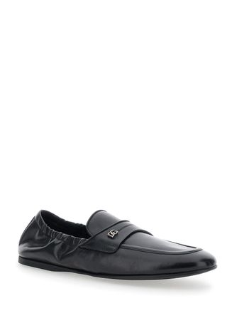 Dolce & Gabbana Mens Loafers Ariosto Black
