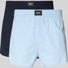 HUGO BOSS Regular Fit Boxershorts aus reiner Baumwolle im 2er-Pack Modell CW PEACH
