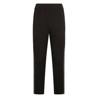 Moorer Pantalon coupe droite - Femme - Pantalons - Noir - Taille: 36 FR