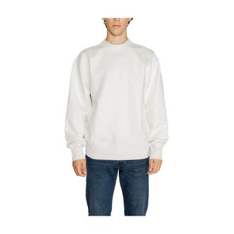 Calvin Klein Jeans Interlock Crew - - Sweatshirts & Hoodies - Herren - Wei&szlig; - 2XL