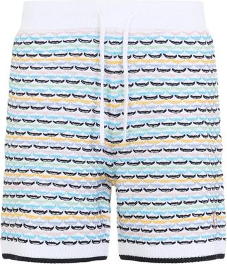 Casablanca Graphic-print Drawstring Bermuda Shorts