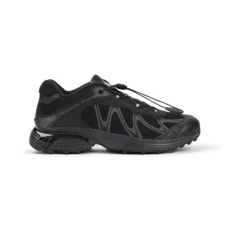 Salomon Low-Top Sneaker - Lightweight All-Black Sneakers With Quick-Lace Sys - Gr. 4_5 - in Schwarz - f&uuml;r Damen