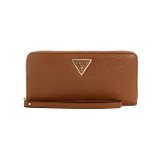 Guess Laurel SLG Large Zip Around Wallet L Cognac