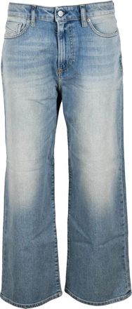 Diesel Femme, Jeans, Bleu, Taille: W28 Krashee Wide Jeans
