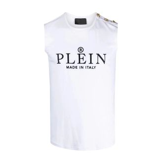 Philipp Plein Tank Top Iconic - - Tops - Damen - Wei&szlig; - XS