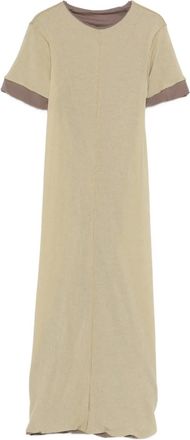 Sportmax seam panelled dress - Nude