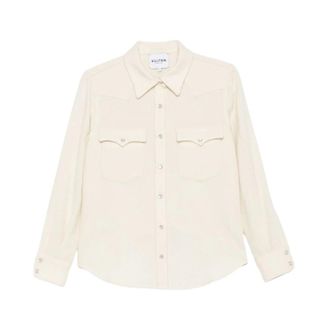 Kujten Lumber Shirt - - Blouses & Shirts - Damen - Wei&szlig; - M