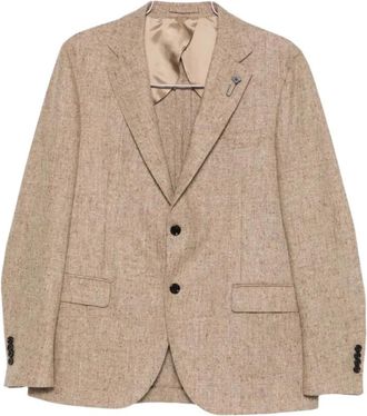 Lardini Homme, Vestes, Beige, Taille: M Costume croisé