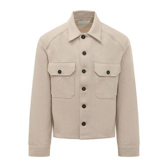 STUDIO NICHOLSON Kelver Overshirt - - Jackets - Herren - Beige - M