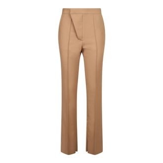AMBUSH Ausgestellte High-Waist-Hose - - Trousers - Damen - Beige - 2XS