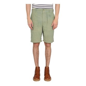 Engineered Garments Herren, Shorts, Gr&uuml;n, SGr&ouml;&szlig;e