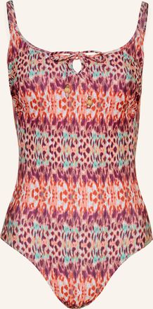 Lidea Lidea Badeanzug Batikblaze Mit Glitzergarn Und Schmuckperlen lila